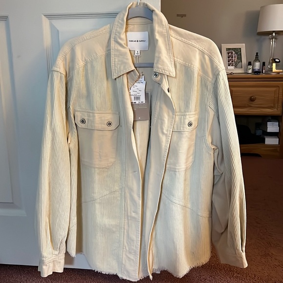 Thread & Supply | Jackets & Coats | Thread Supply Corduroy Shacket ...